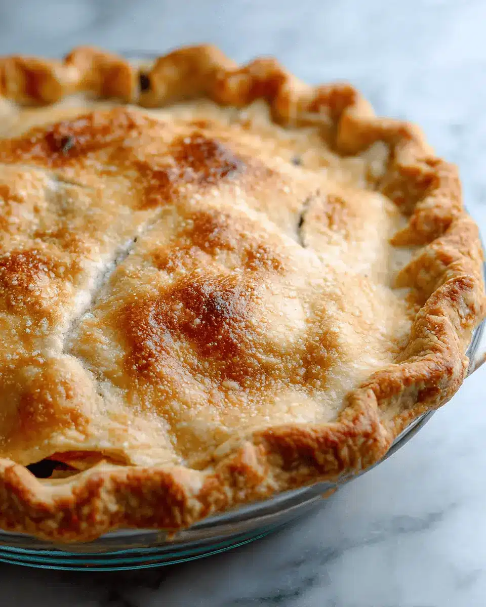 easy flaky butter pie crust