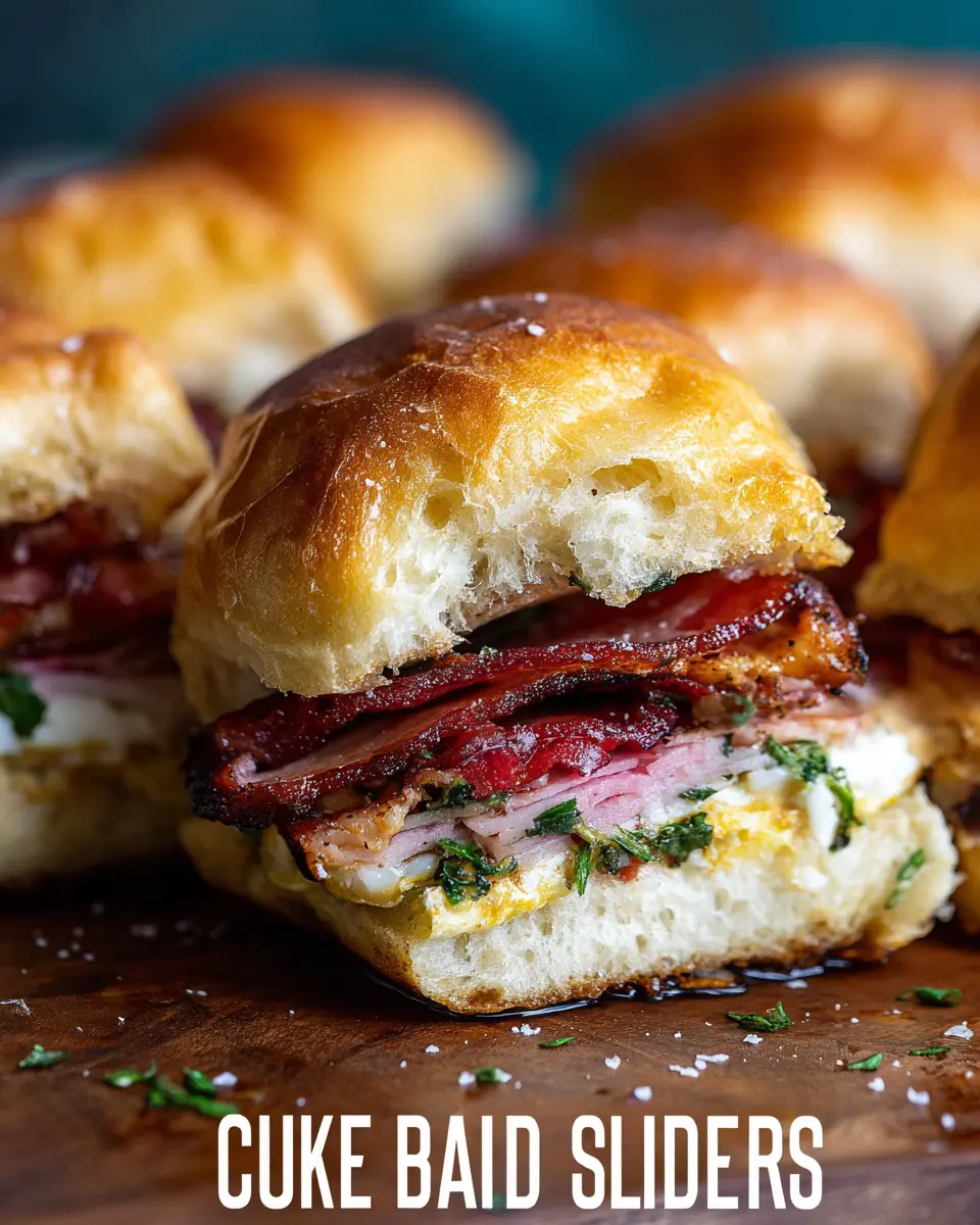 baked club sliders